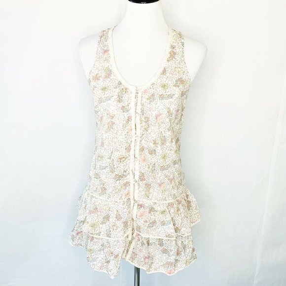 Miss Captain | Dresses | Miss Captain Womens A Line Dress Green Floral ...